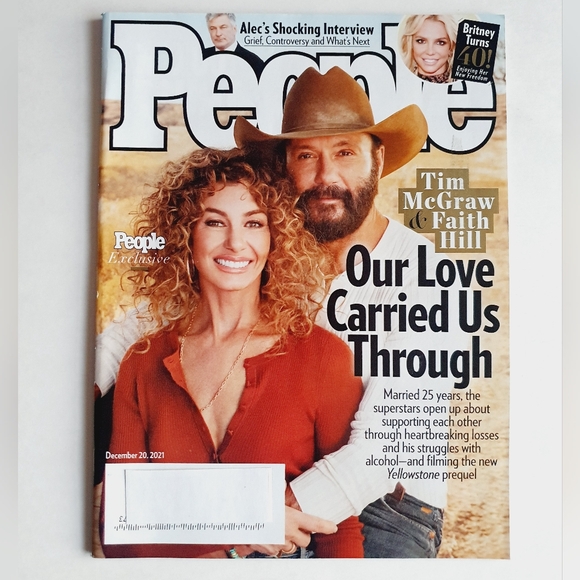 People | Other | People Magazine Back Issue December 2 202 Tim Mcgraw ...